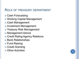 Treasury Management | PPTX