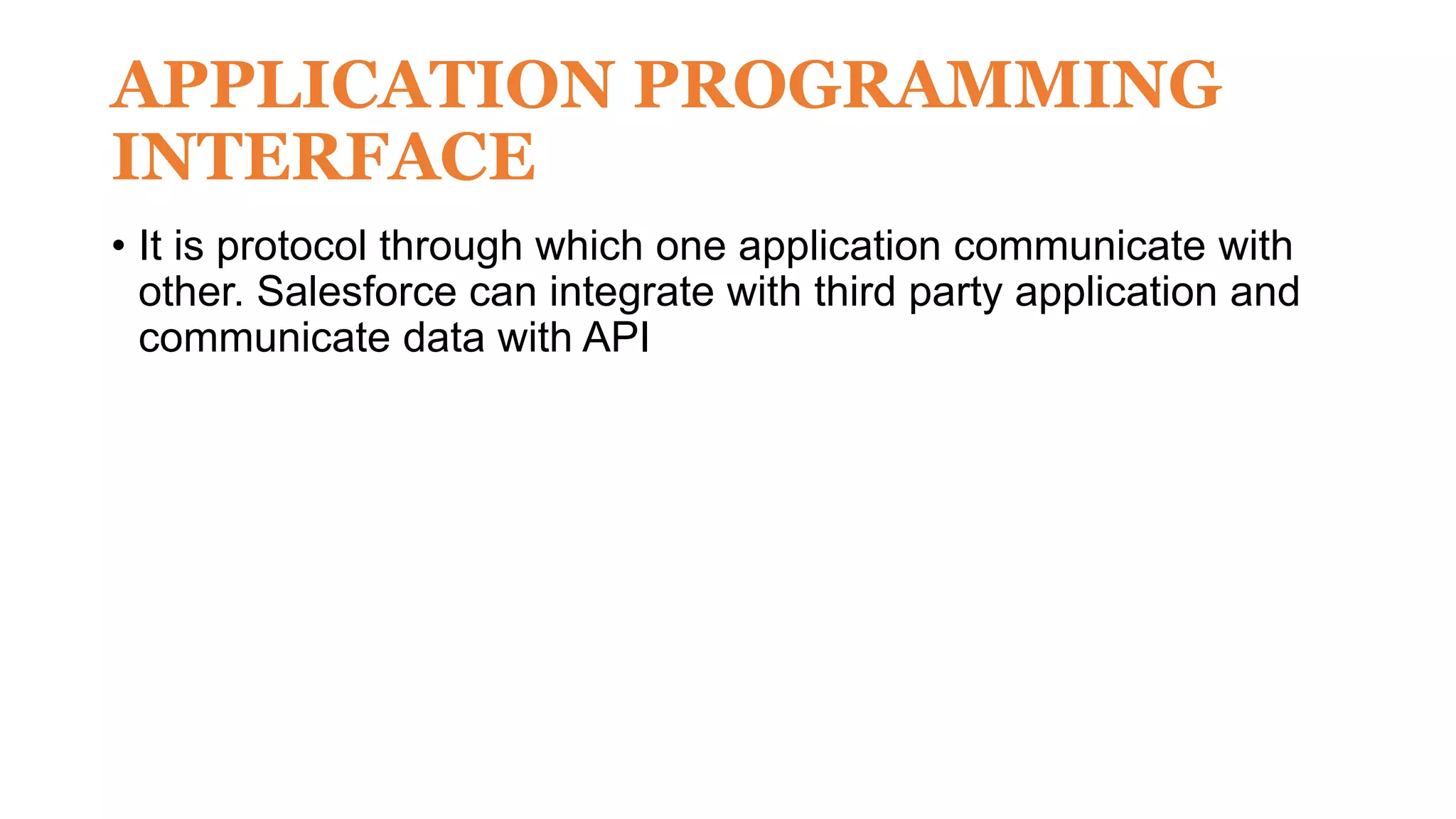 Session 1: INTRODUCTION TO SALESFORCE | PPTX