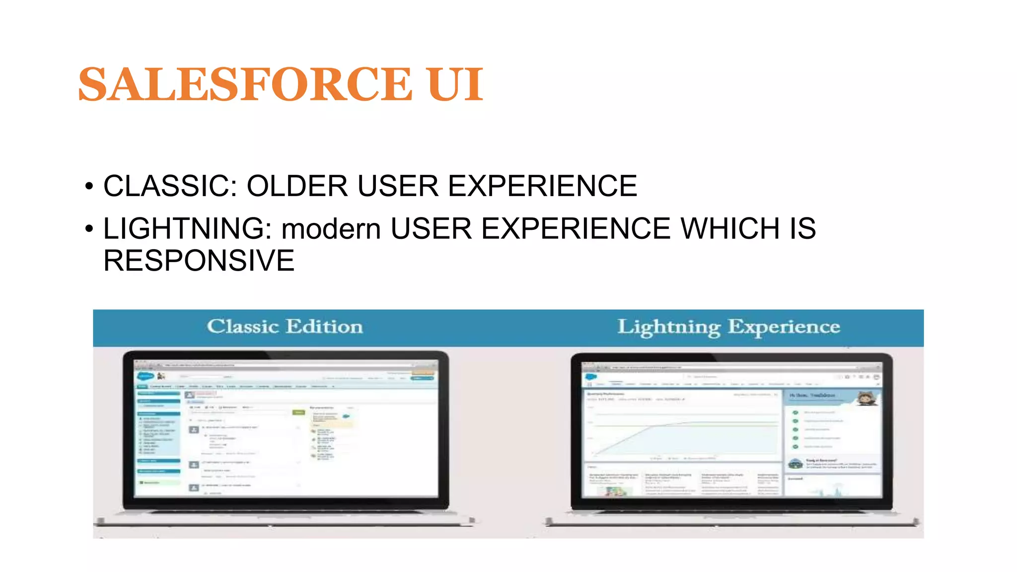 Session 1: INTRODUCTION TO SALESFORCE | PPTX