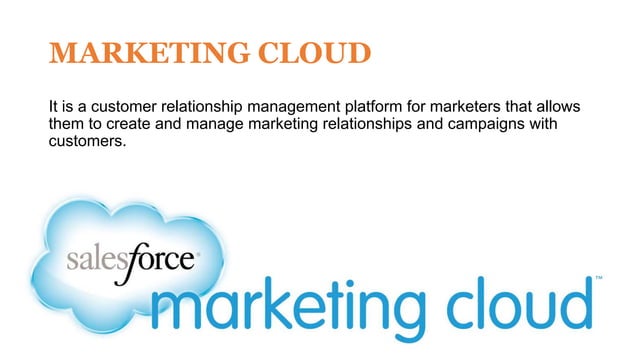 Session 1: INTRODUCTION TO SALESFORCE | PPTX