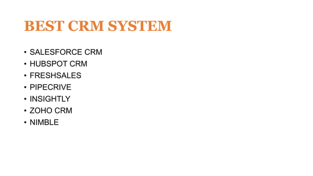 Session 1: INTRODUCTION TO SALESFORCE | PPTX