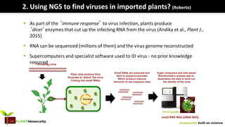 Session 1: Strengthening border biosecurity Improving - Post Entry ...
