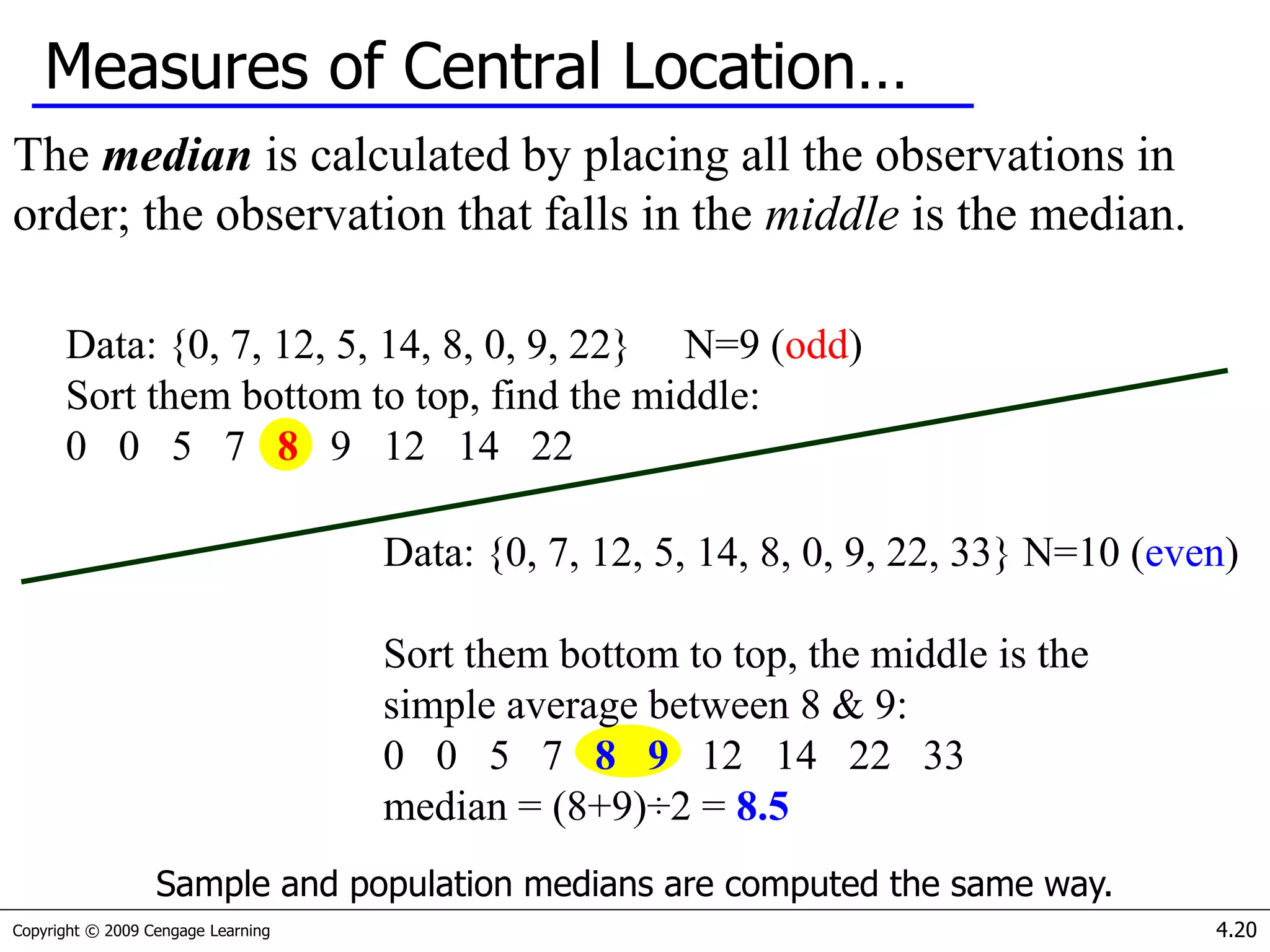 Introduction to statistics & data analysis | PPT