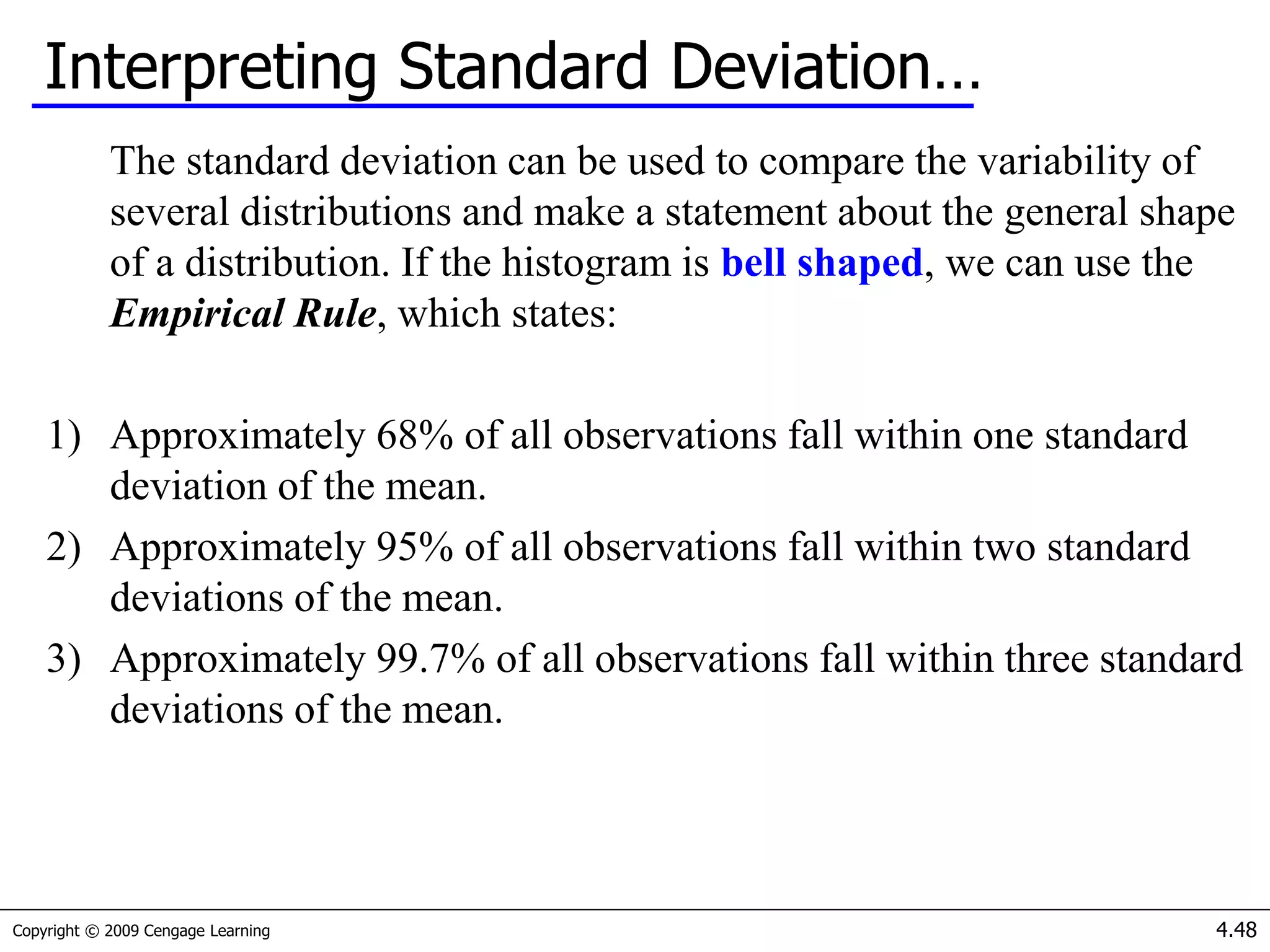 Introduction to statistics & data analysis | PPT