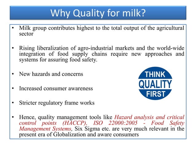 Quality Control, Quality Assurance and Total Quality Management in ...