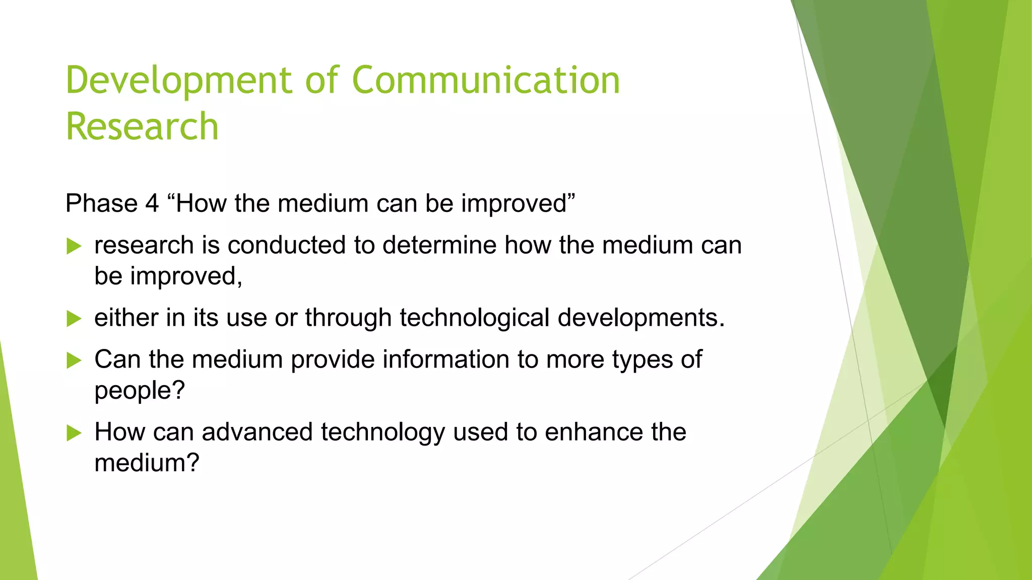 Mass Communication Research | PPTX