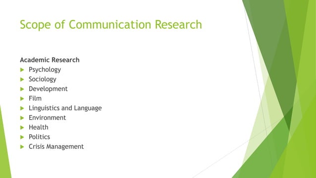 Mass Communication Research | PPTX | Science