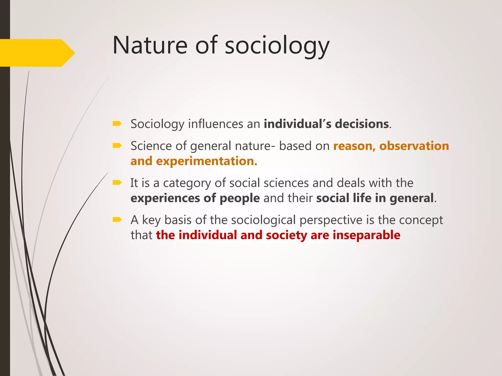 Introduction to Sociology | PPTX