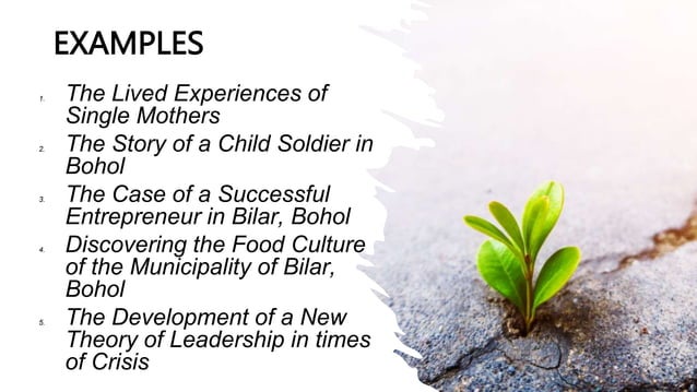 Session 1. Simplified Approach to Writing Qualitative Research Titles ...