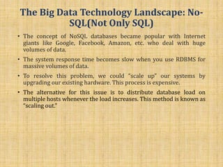 Big Data Analytics Materials, Chapter: 1 | PPT