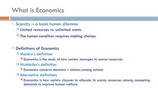 Environmental and resource economics ppt | PPTX