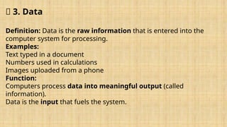 Session 01 Introduction to Computers pptx | PPTX