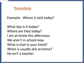 Simple past verb to be and Regular verbs | PPTX