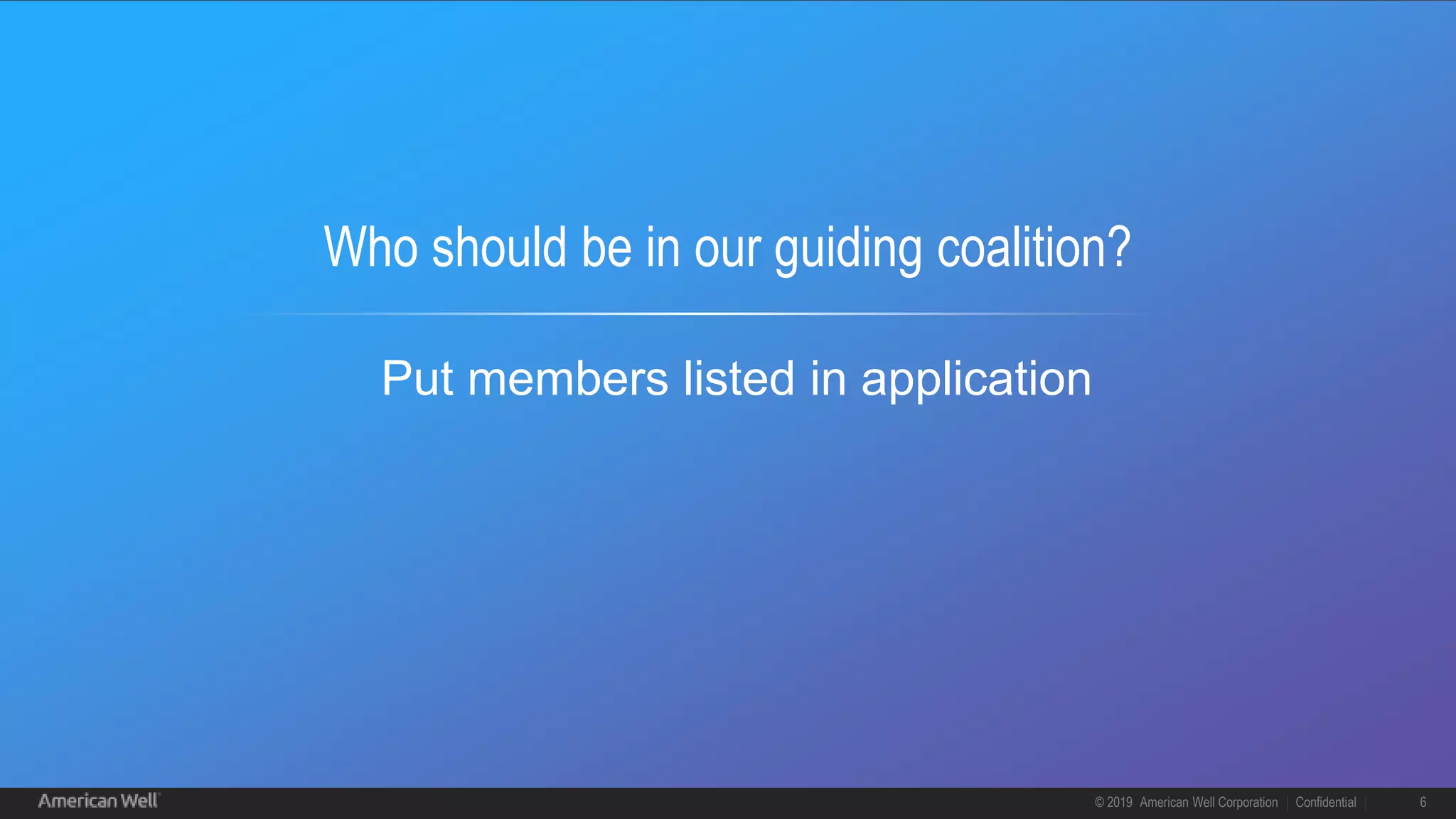 Session 1 clinical-transformation - guiding coalition | PPT