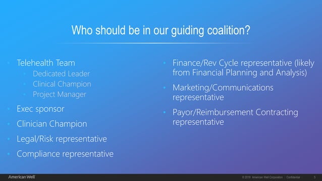 Session 1 clinical-transformation - guiding coalition | PPT