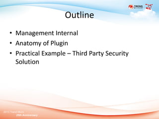 Session 1 - CloudStack Plugin Structure and Implementation (2013.Q3) | PPT