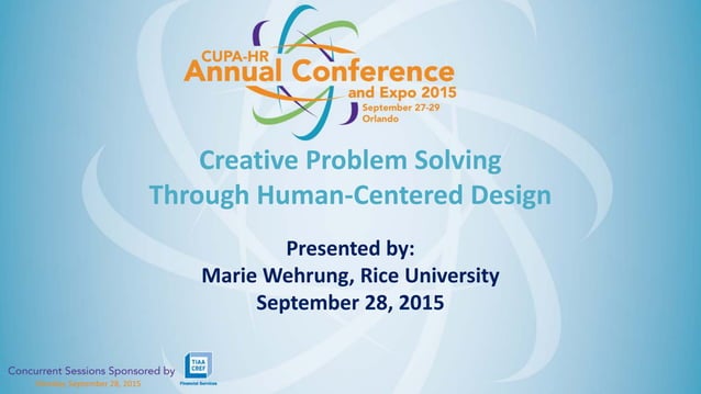 Session 1 creative problem solving through human-centered design | PDF