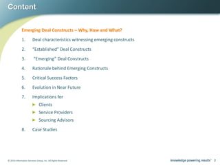 Emerging Deal Constructs – Why, How and What? | PDF