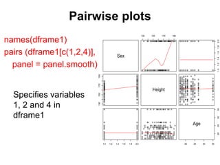 Session 1 -Getting started with R Statistics package.ppt