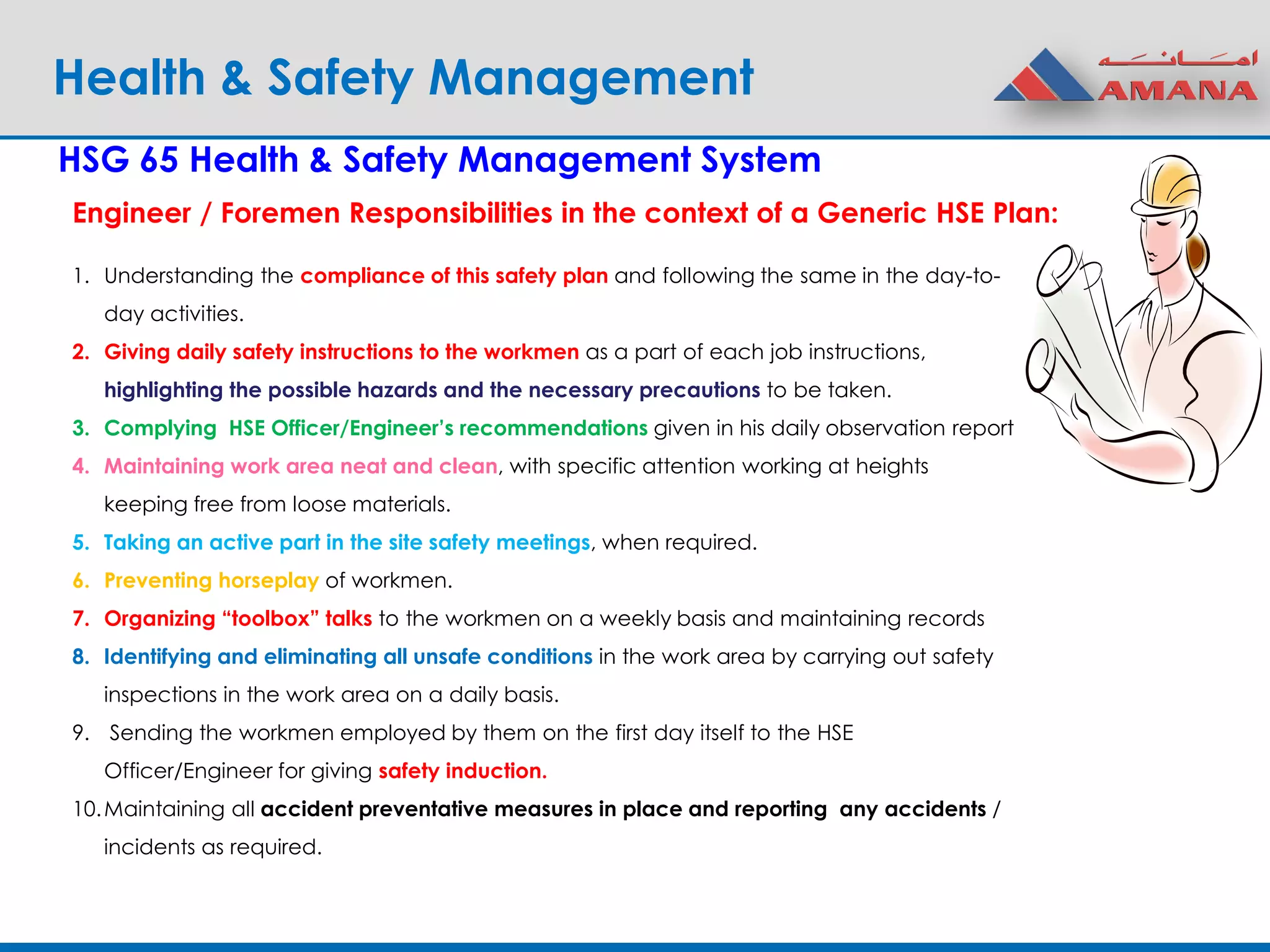 SESSION : 1 Health & Safety Management : An overview | PDF