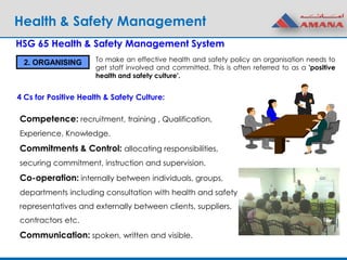 SESSION : 1 Health & Safety Management : An overview | PDF