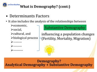 Session 1 introduction of demography (as of 3-1-2017) | PPTX ...