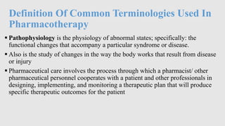 Session 1- Introduction to Pharmacotherapy.pptx