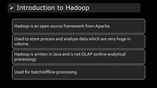 Big Data and Hadoop | PPT