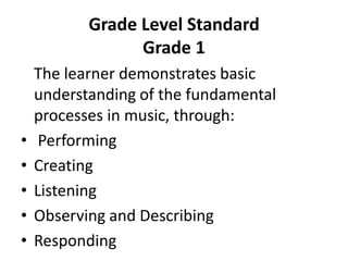 Session 1 overview music and art | PPTX