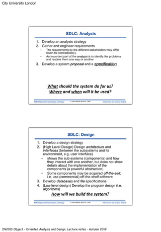 Session 1: Overview of OOAD and UML 2.x | PDF