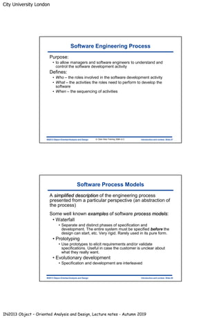 Session 1: Overview of OOAD and UML 2.x | PDF