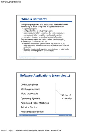 Session 1: Overview of OOAD and UML 2.x | PDF