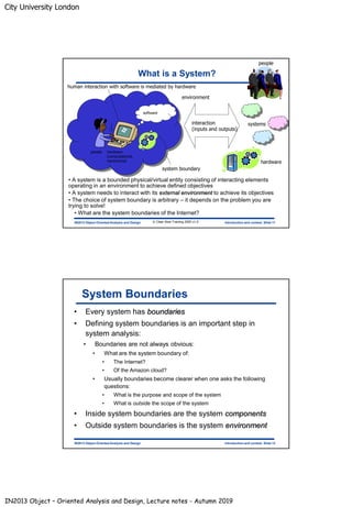 Session 1: Overview of OOAD and UML 2.x | PDF