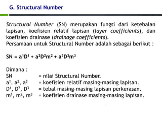 Session 1 perhitungan perkerasan lentur pelebaran | PDF