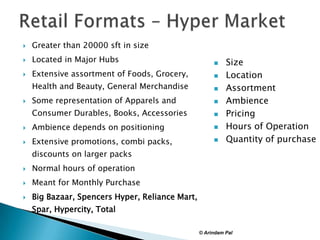 Session 1 store formats and location planning | PPTX
