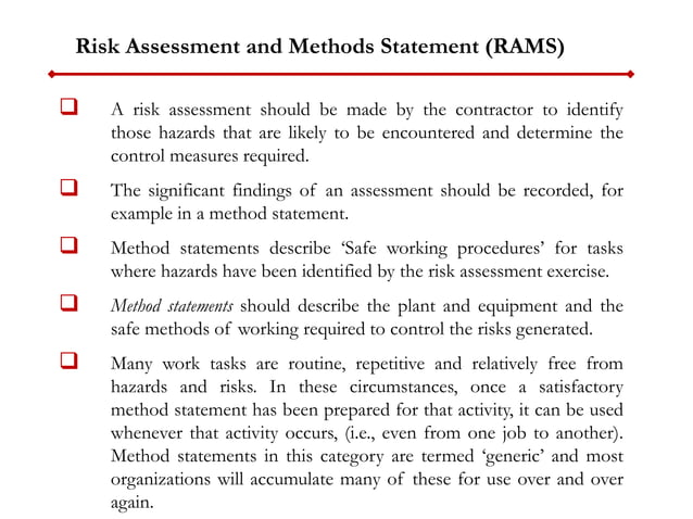 Construction Safety Training_Session 10_Risk Assessment, Hierarchy of ...