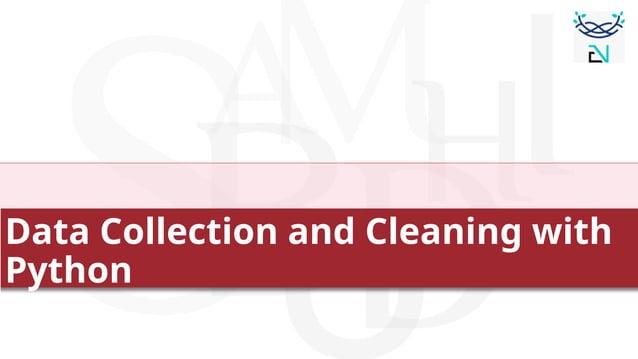 Importing data from various sources (CSV, Excel, SQL) | PPTX