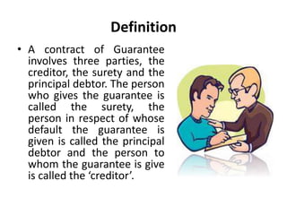Contract of guarantee - Legal Environment of Business - Business Law ...