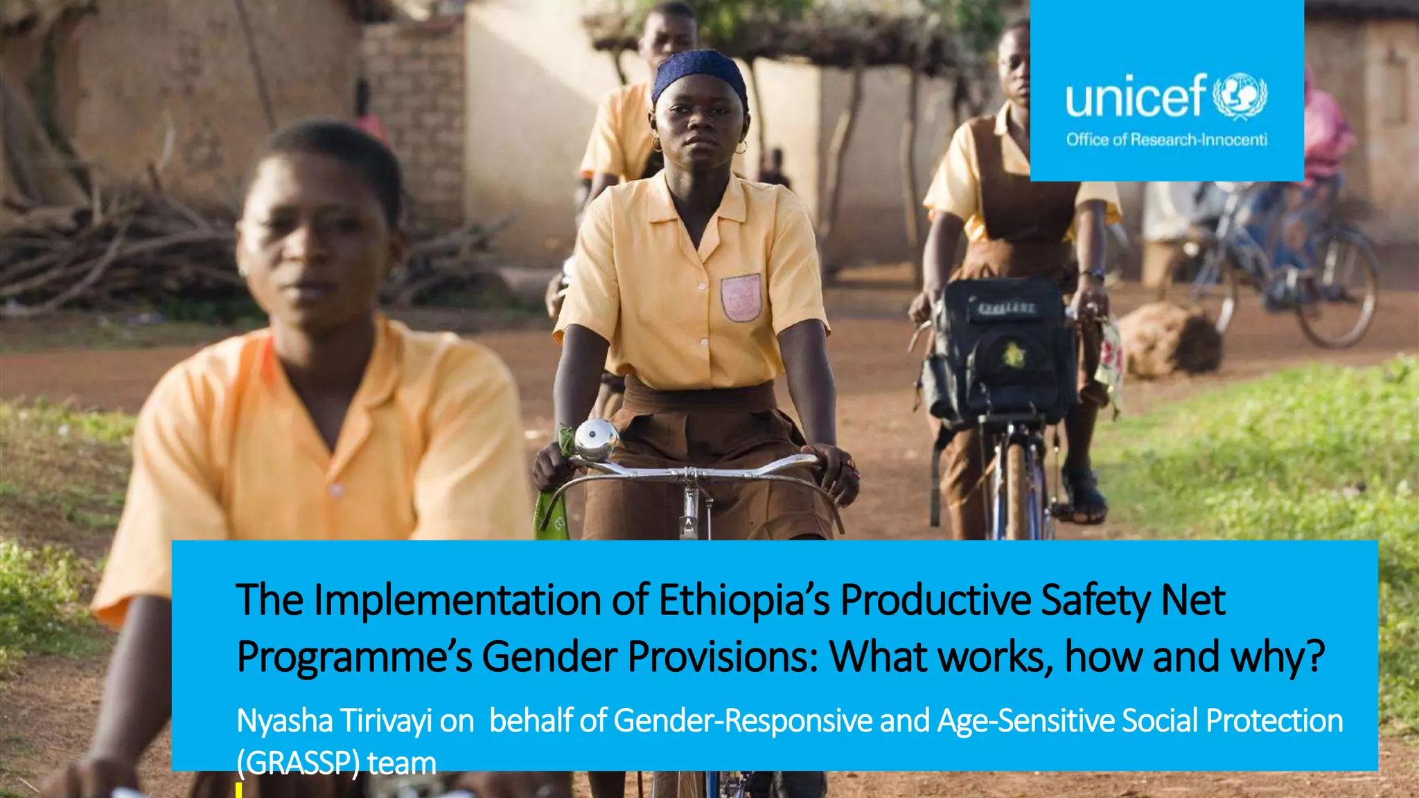 The Implementation of Ethiopia’s Productive Safety Net Programme's ...