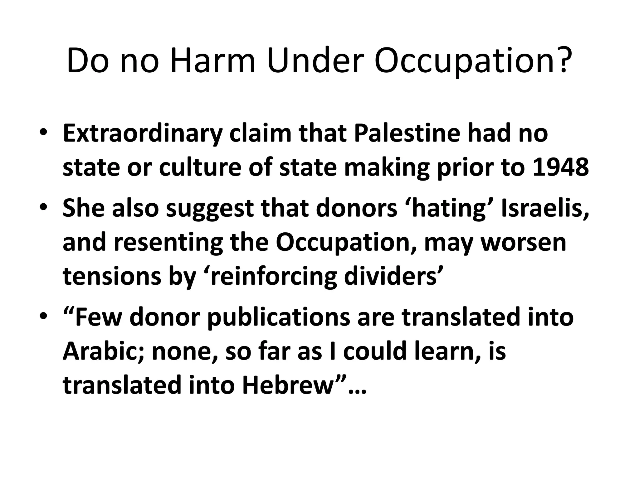 New approaches to humanitarianism | PPTX