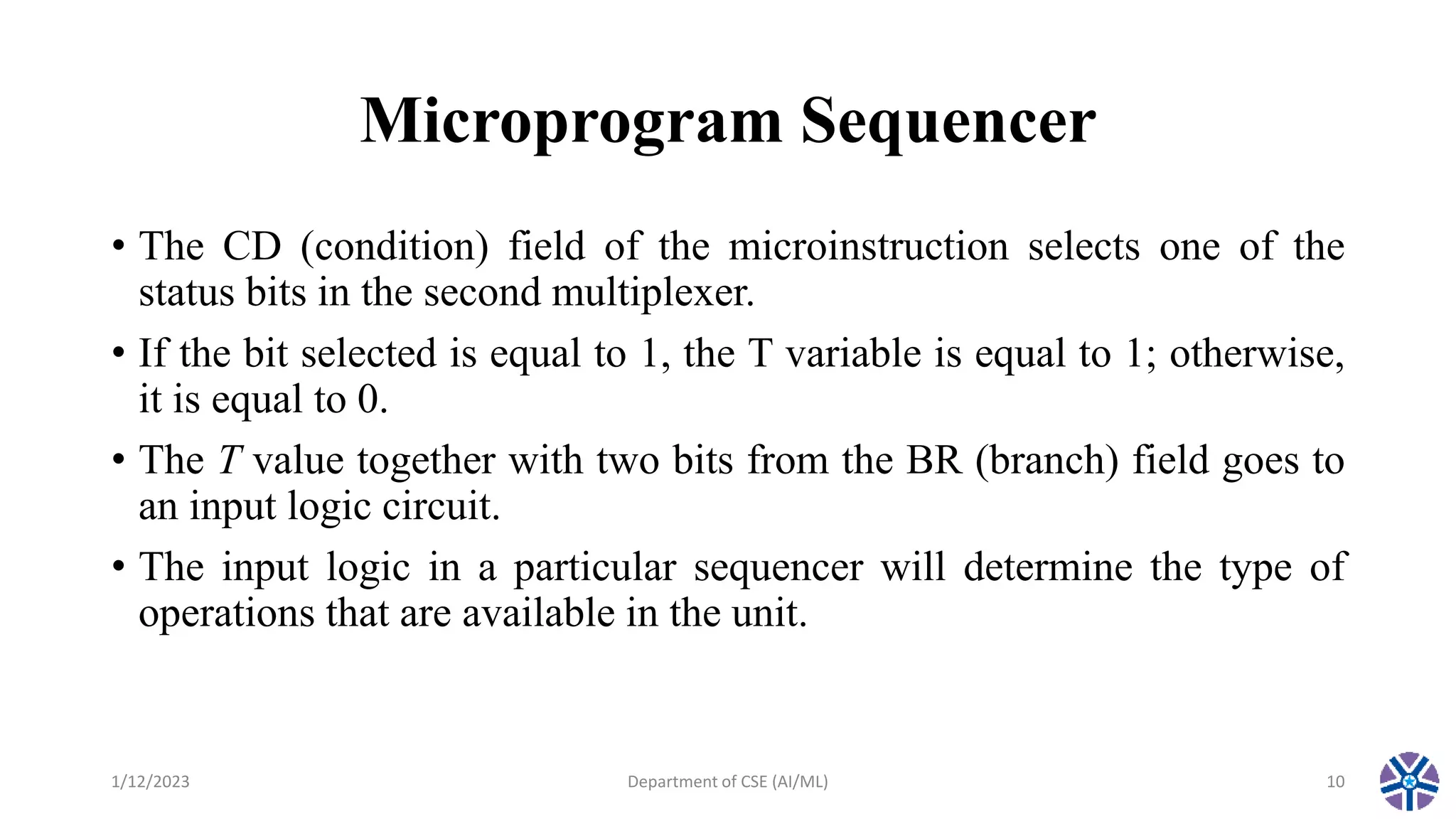 CS304PC:Computer Organization and Architecture Session 10 design of control unit .pptx