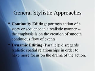 Session 10 the art of film editing: Film Appreciation Course | PPT