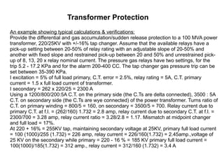 Transformers protection, an introduction | ODP