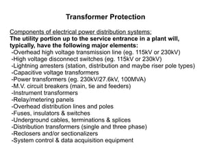 Transformers protection, an introduction | ODP