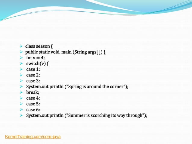Core Java introduction | Basics | free course | PPT | Free Download