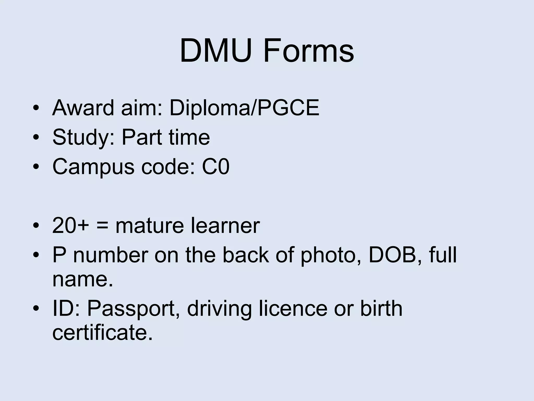 PGCE/Diploma Module 1, Session 1 | PPTX