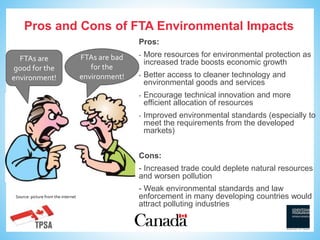 Session 11.2 - Environment-related Provisions in FTAs - Prepared by R ...