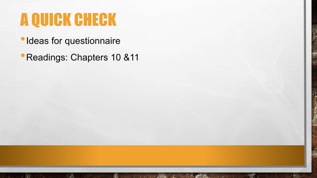 SESSION 11: How to create Questionare in a Research | PPT | Free Download