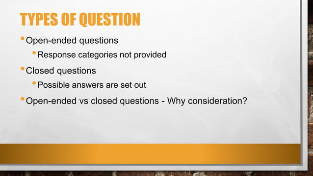 SESSION 11: How to create Questionare in a Research | PPT