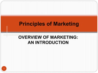 Marketing principles objective stages and introduction | PPT